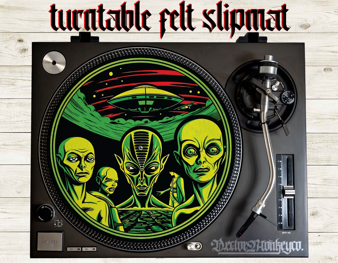 Aliens,slipmat for Turntable,vinyl Felt Mat,record Player Mat,lpmat ...