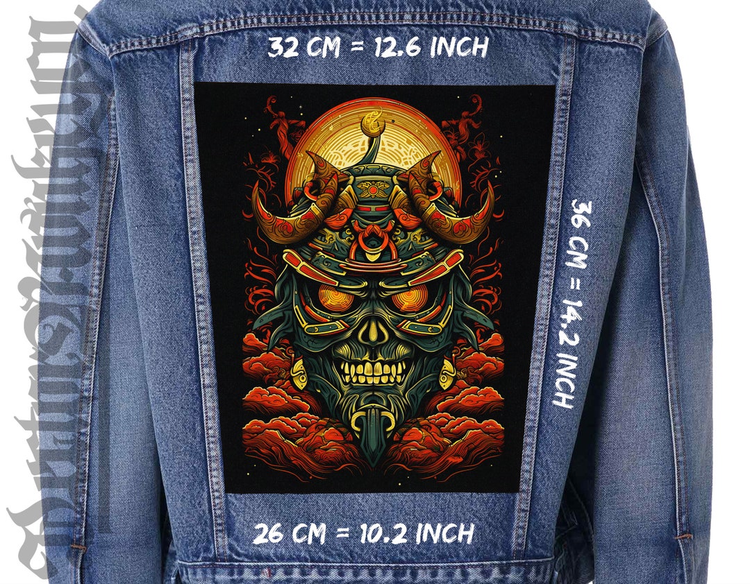 Spirit of Japan Back Patch - Warrior Art, Japanese Culture, Thick ...