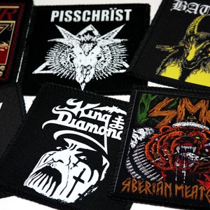 Sew-on Patches 5: Diverse Models of Rock Patches,hardcore Punk and ...