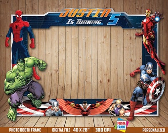 Avengers frame | Etsy