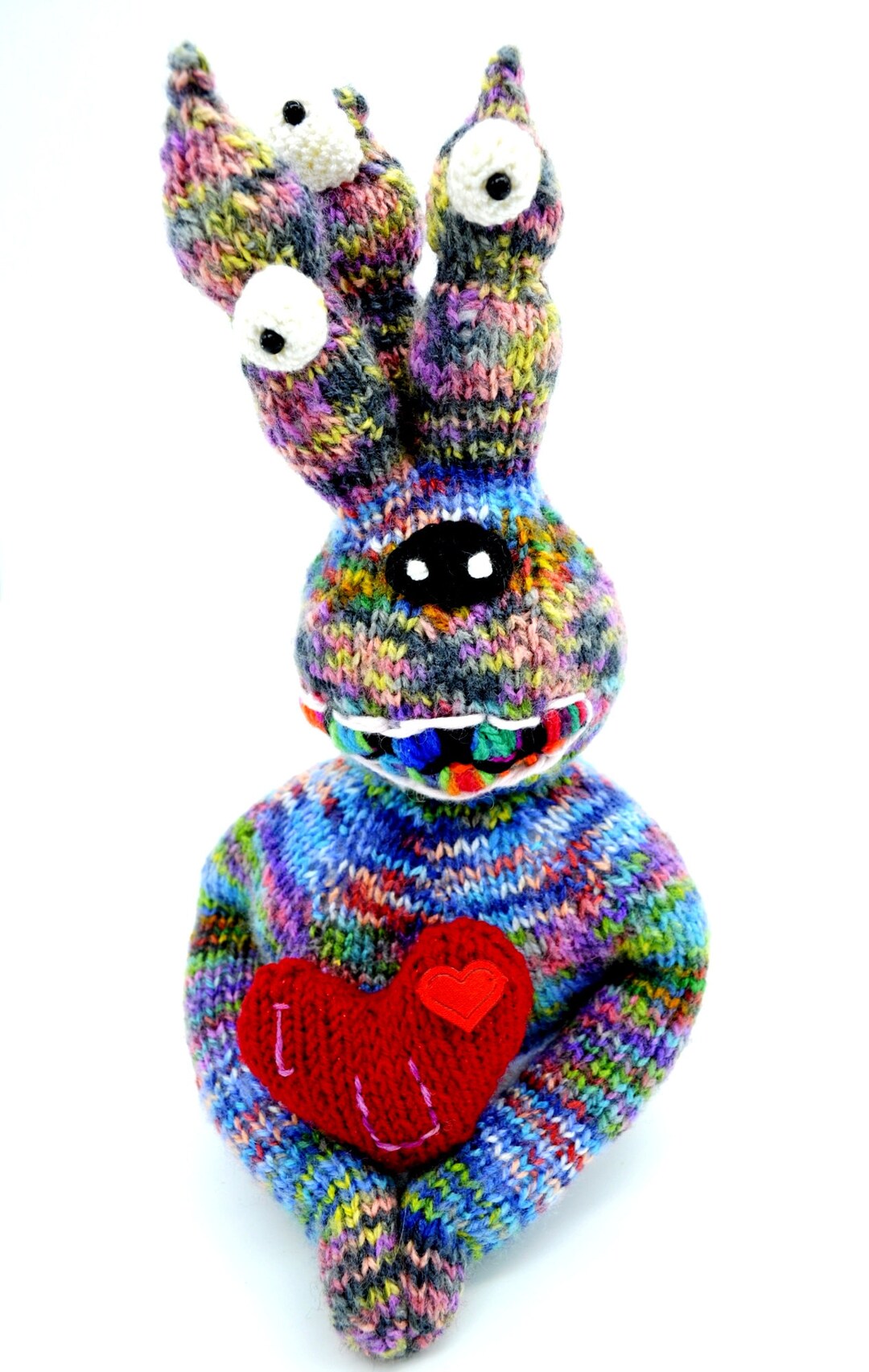 Cute Monster With I Love You Heart, Valentines Day Gift, A Phone Holder ...