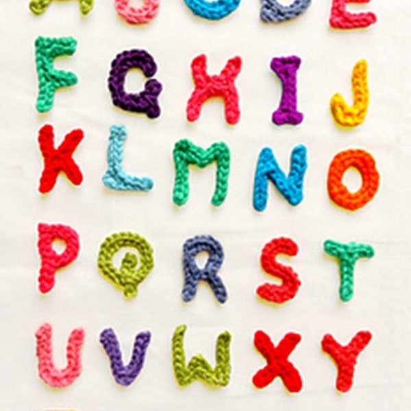 Crochet Letters - Etsy