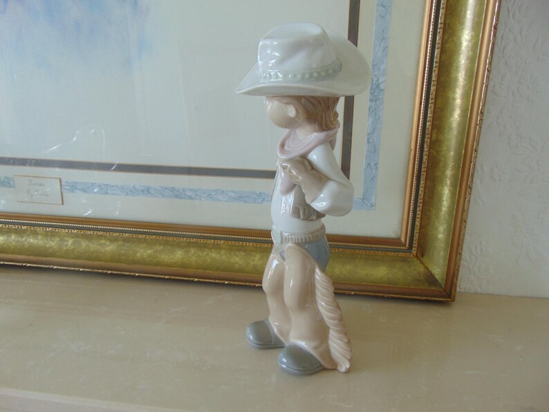 Lladro 4969 sheriff Puppet Cowboy Cowboy Retired - Etsy