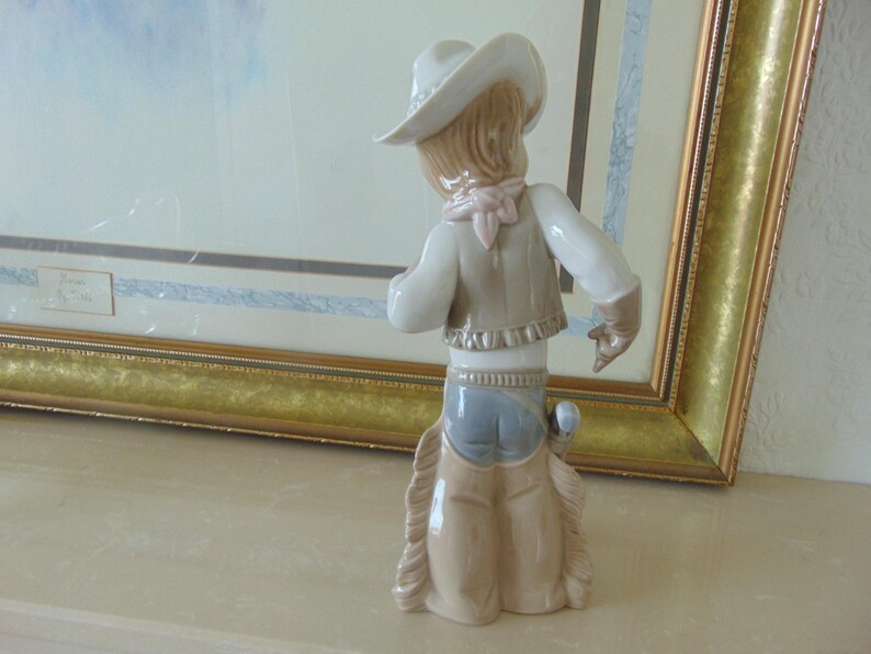 Lladro 4969 sheriff Puppet Cowboy Cowboy Retired - Etsy