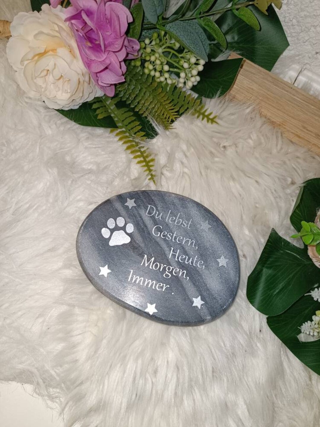 Small Marble Stone # Nameplate # Door Sign # Garden # Personalized ...