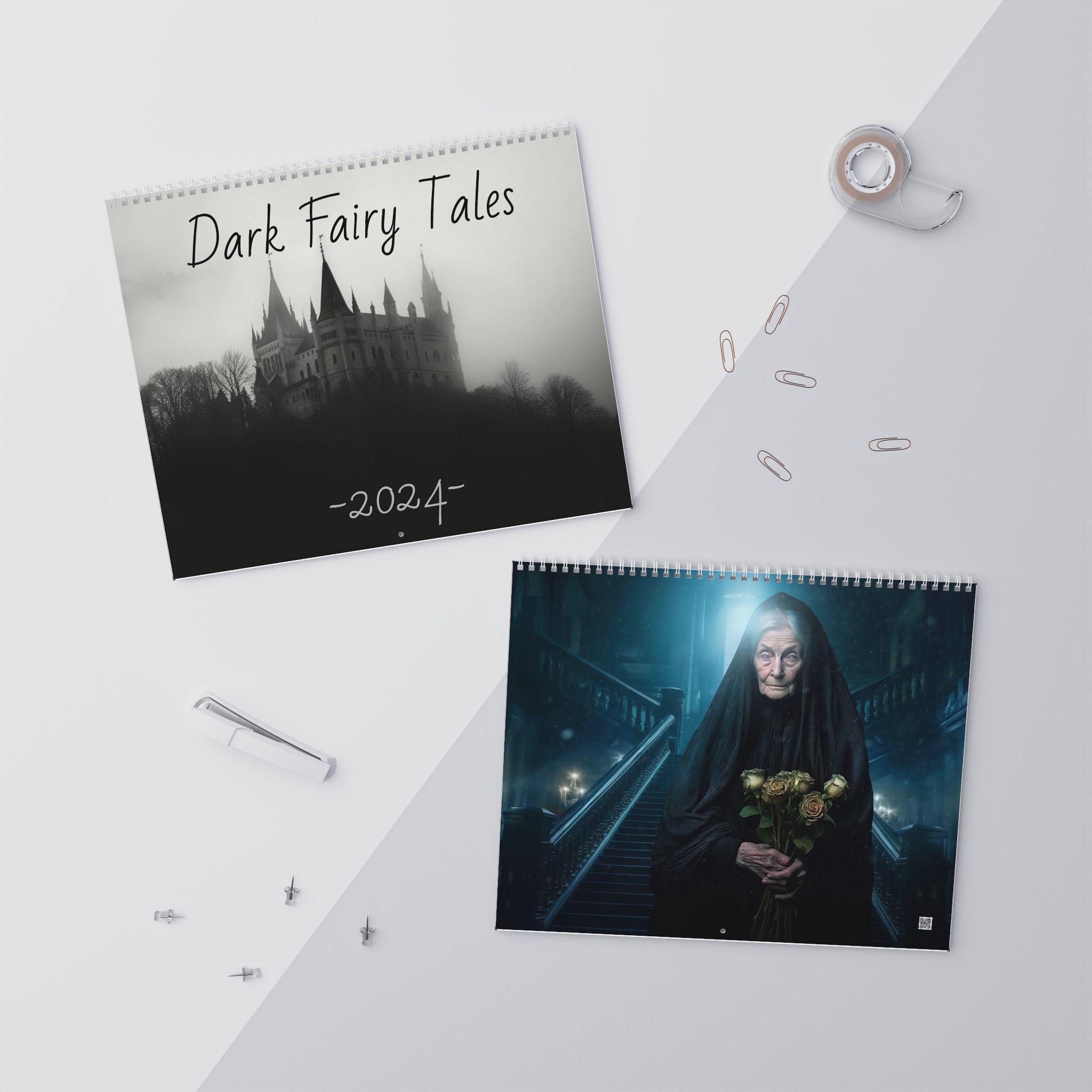 Dark Fairy Tales calendar 2024 Goth Princess Calendar 2024 sold by ...
