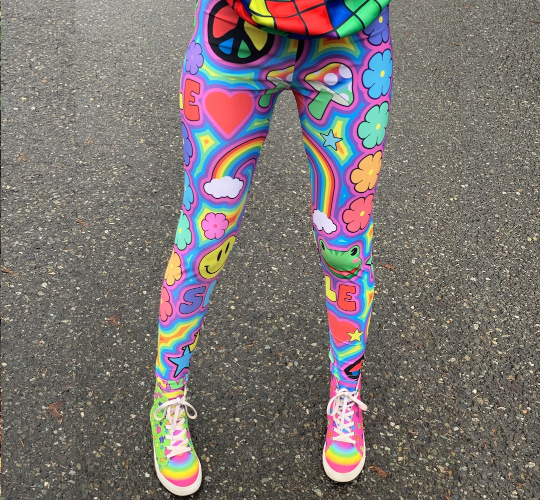 Kidcore Clothes Cute Kawaii Leggings Harajuku Clothing Meet Jfashion ...