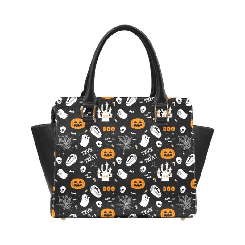 Halloween Purse Halloween Handbag Gothic Bag Pumpkin - Etsy