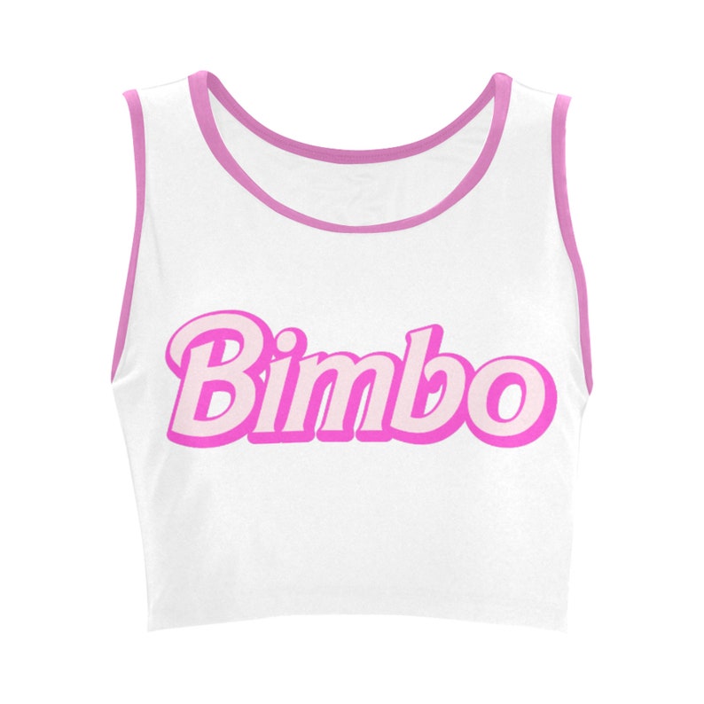 Bimbo Ddlg Clothing Abdl Clothing Ddlg Crop Top Adult Etsy