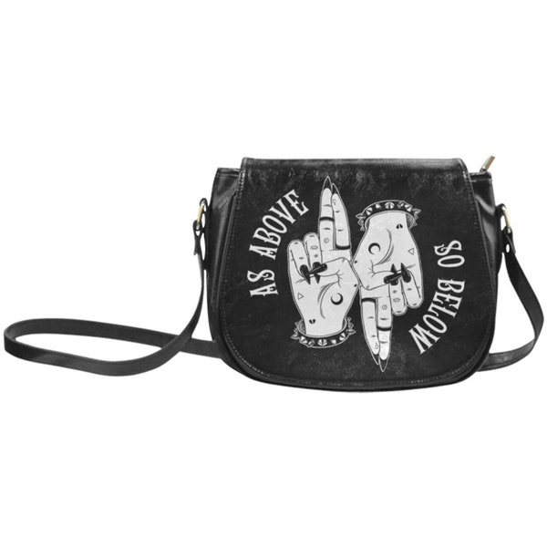 Gothic Crossbody Bag - Etsy