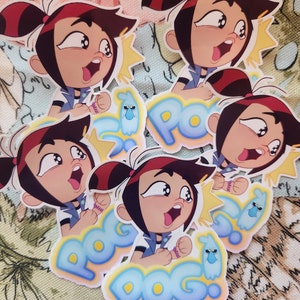 Molly Mcgee Pog Ghost and Molly Mcgee Vinyl Sticker Ghost and Molly ...
