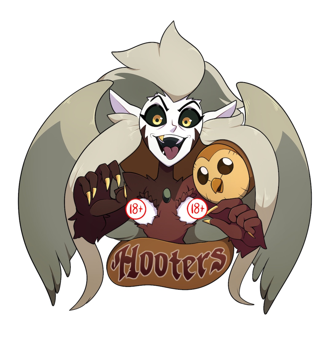 Owl House Harpy Eda NSFW Vinyl Sticker Owl House - Etsy