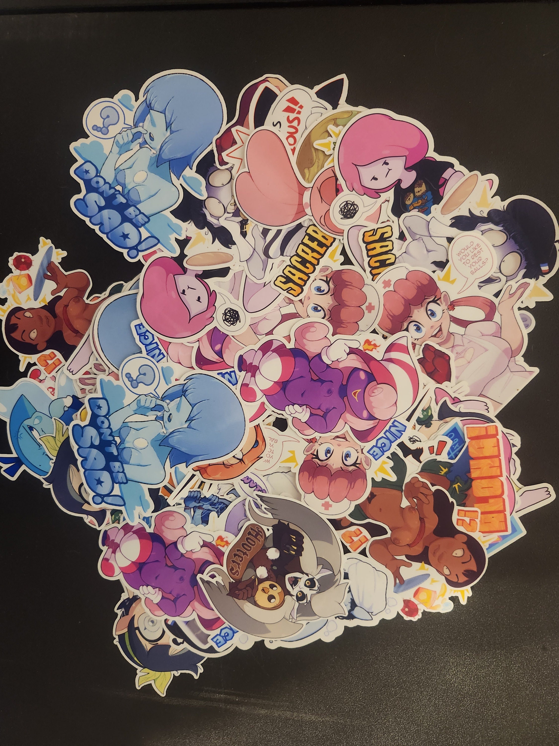 Mystery NSFW Vinyl Sticker Pack 5 Stickers - Etsy
