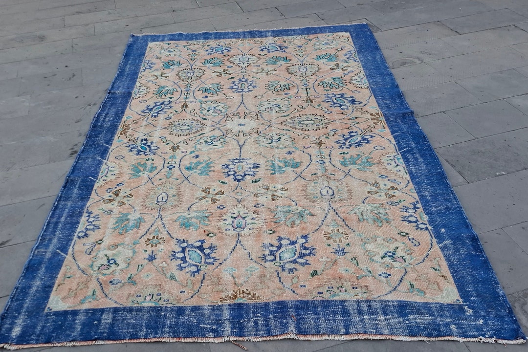 8.8x6.1 Feet , Vintage Rug , Bohemian Rug , Oriental Rug , Unique Rug ...