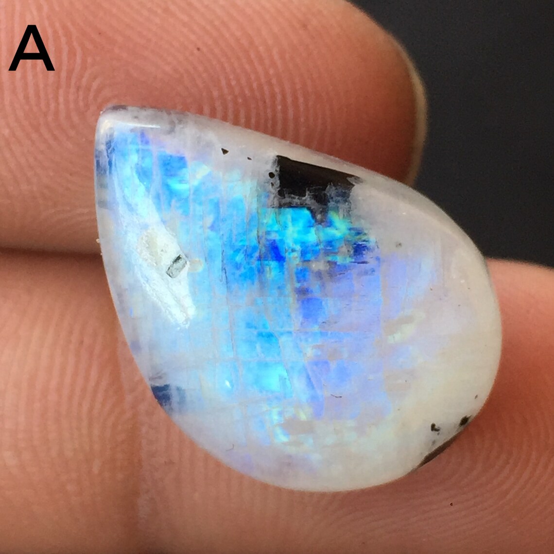 Unique Rainbow Moonstone Cabochon Mix Shape Gemstone Rainbow | Etsy