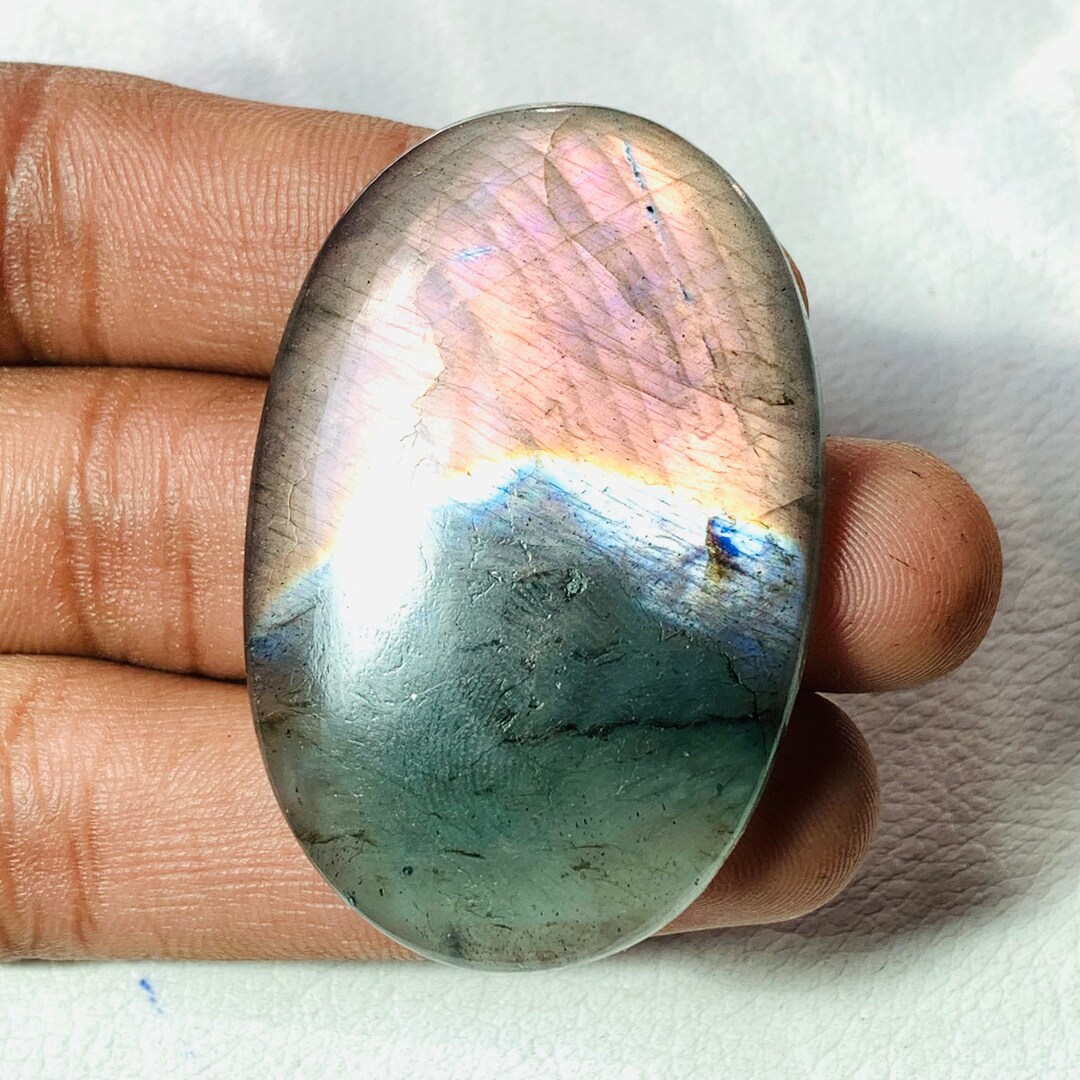 Unique Labradorite Cabochon Gemstone Handmade Stone Natural - Etsy