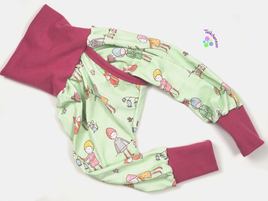 Organic Split Pants Slit Pants Diaper-free Hold-up Pants - Etsy