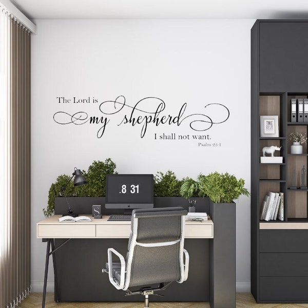 Scripture Wall Decal - Etsy