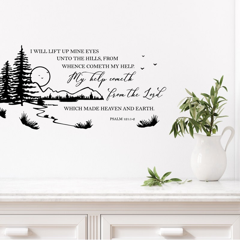 Religious Wall Decal - Etsy