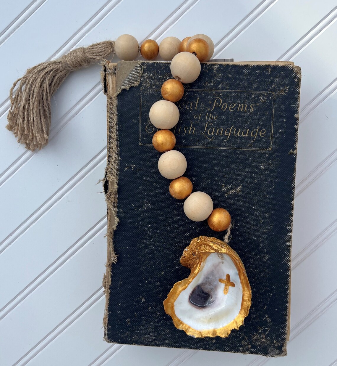 Natural Oyster Shell Blessing Prayer Beads - Etsy