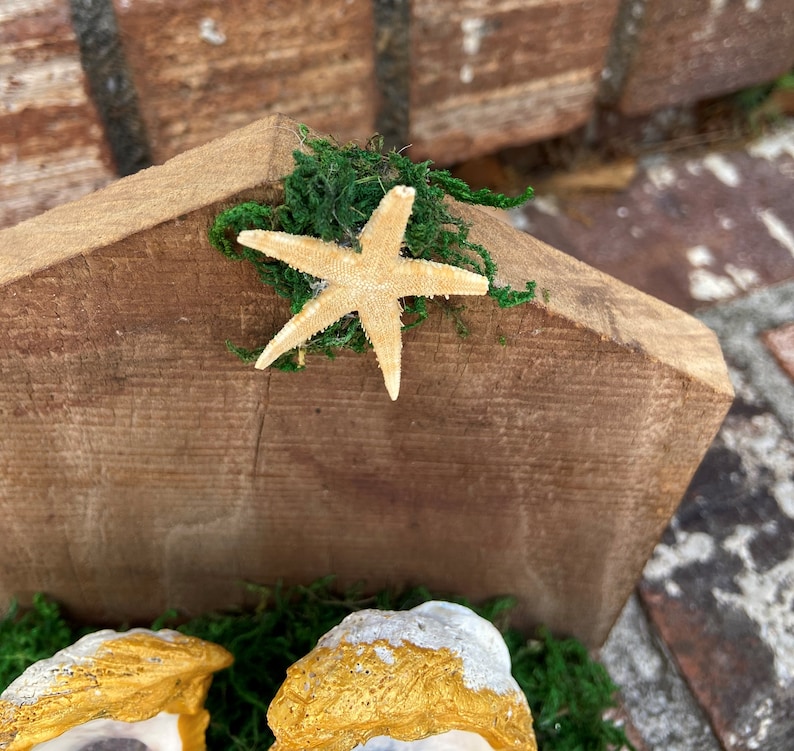 Oyster Shell Nativity - Etsy