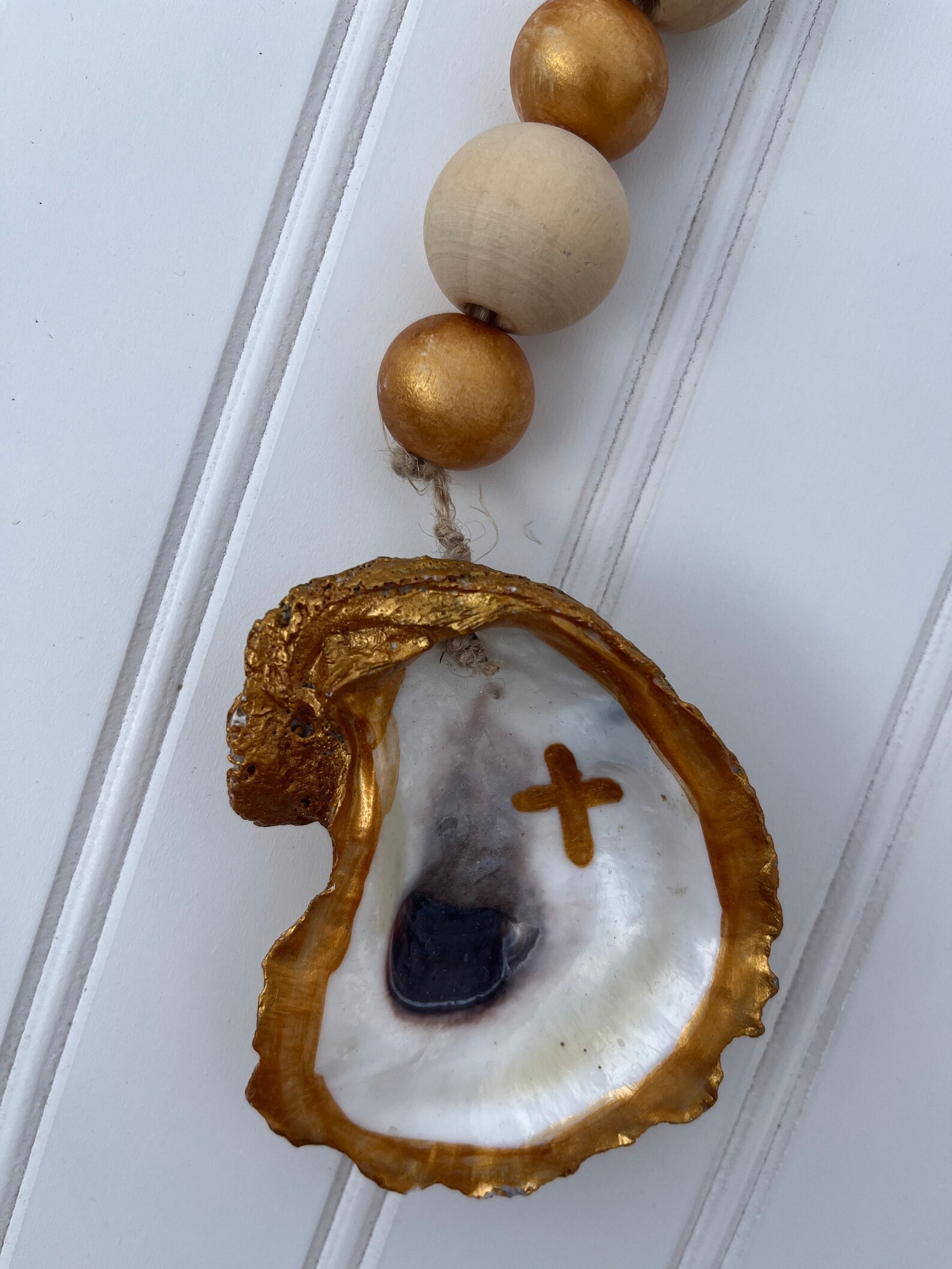 Natural Oyster Shell Blessing Prayer Beads - Etsy