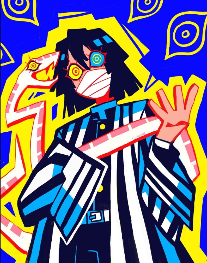 Obanai 8x10 Print - Etsy