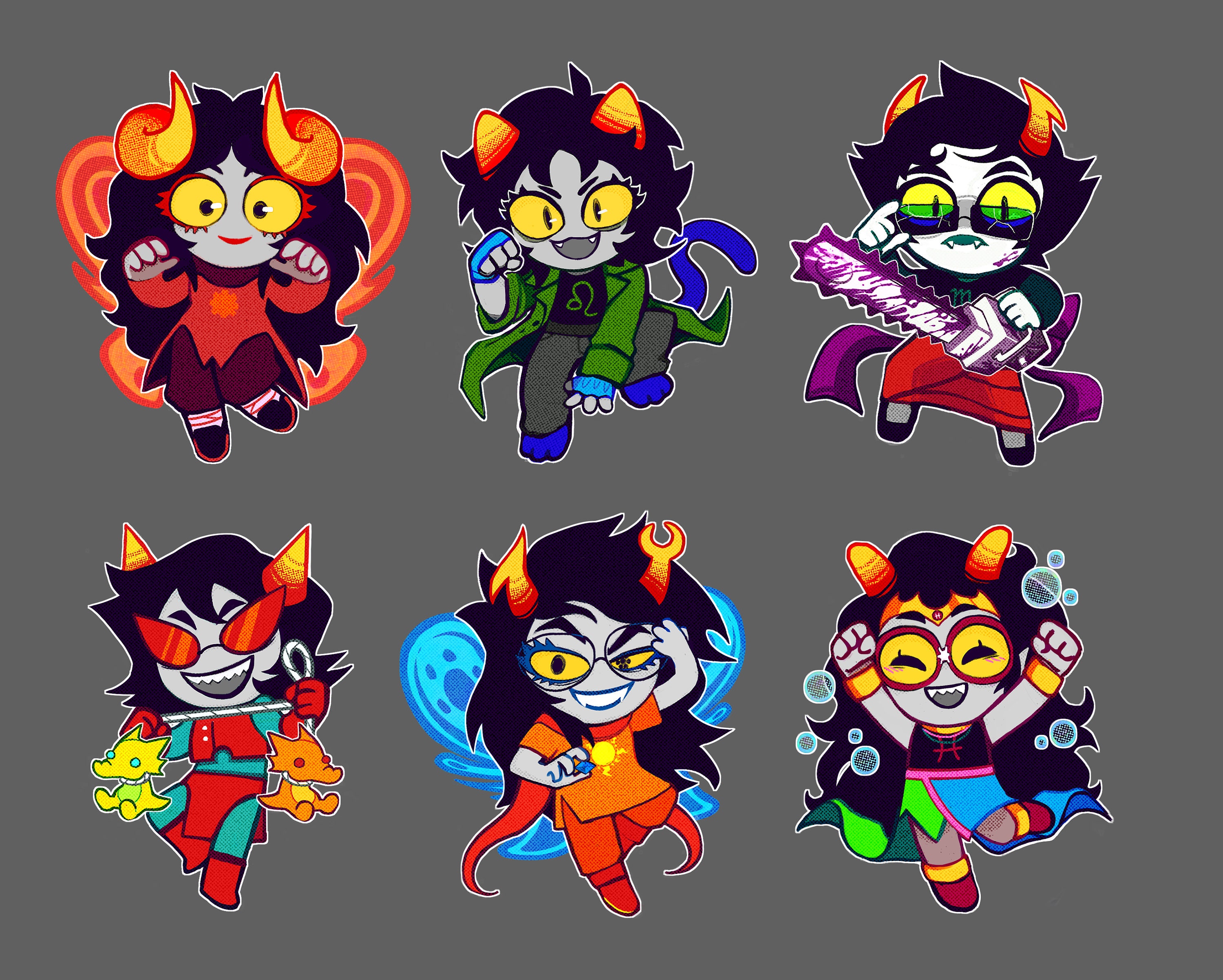 Homestuck God Tier Trolls