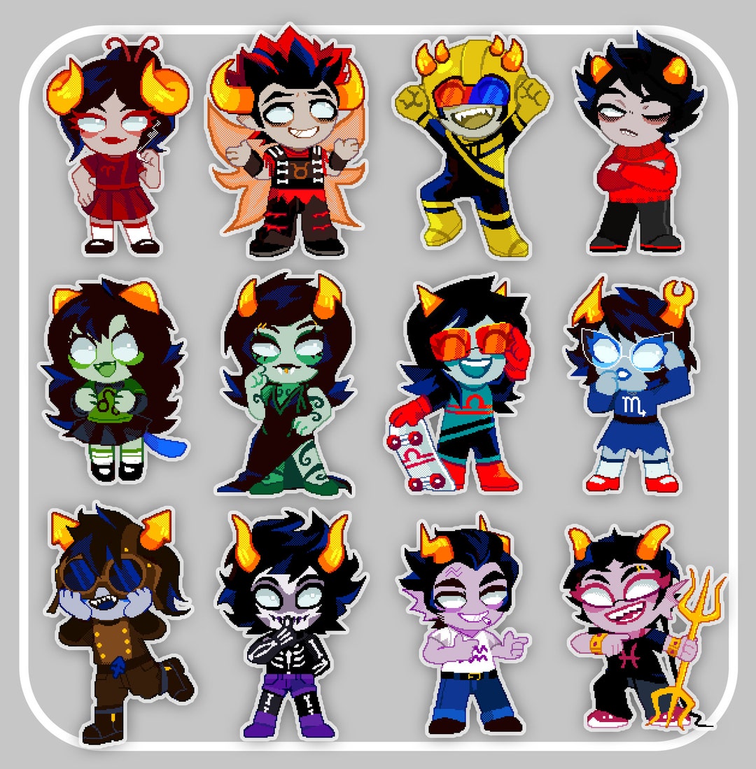FINAL STOCK Charms HS Pixel Beforus Troll - Etsy Canada
