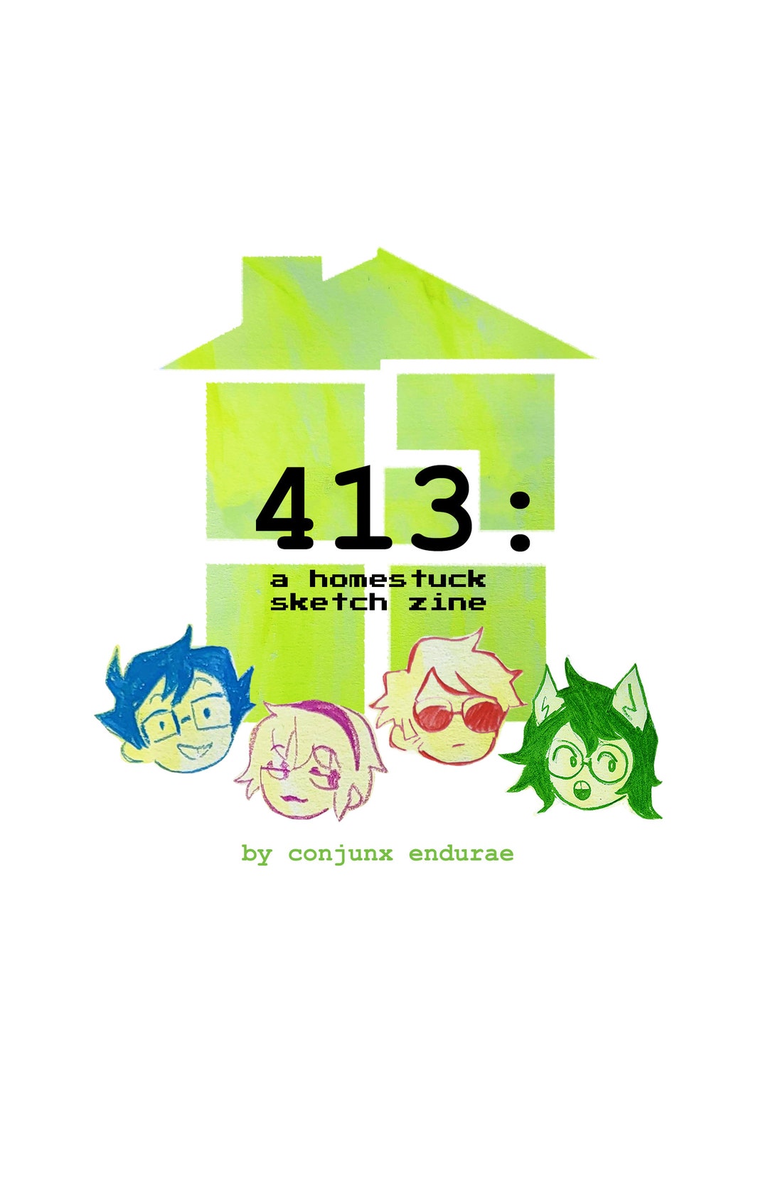 PREORDER 413 Homestuck Sketch Zine - Etsy