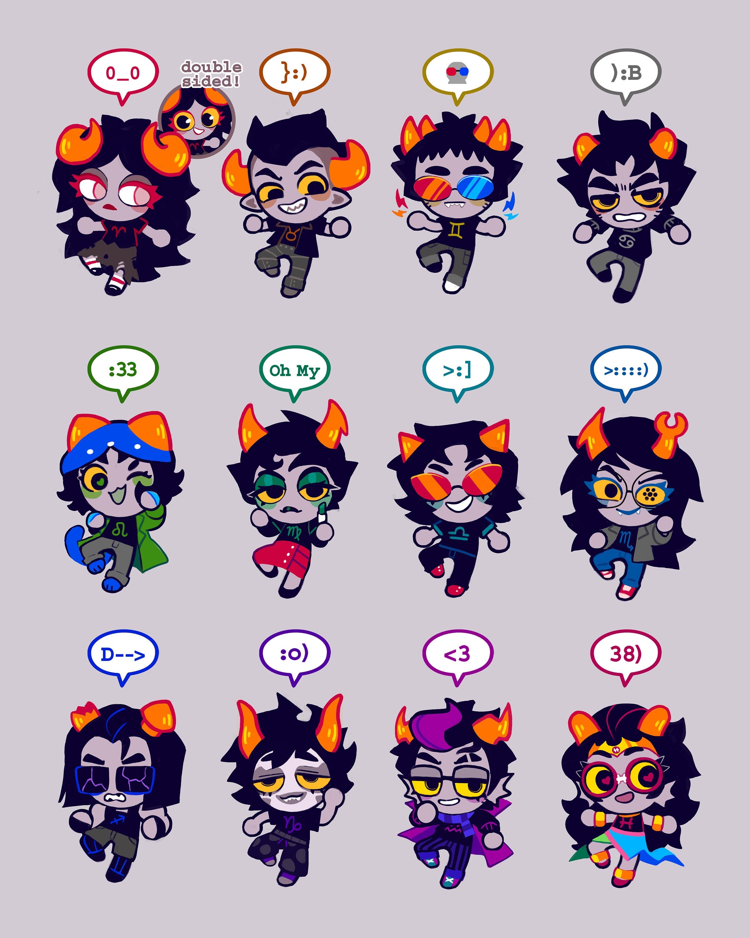 Homestuck Trolls Horns
