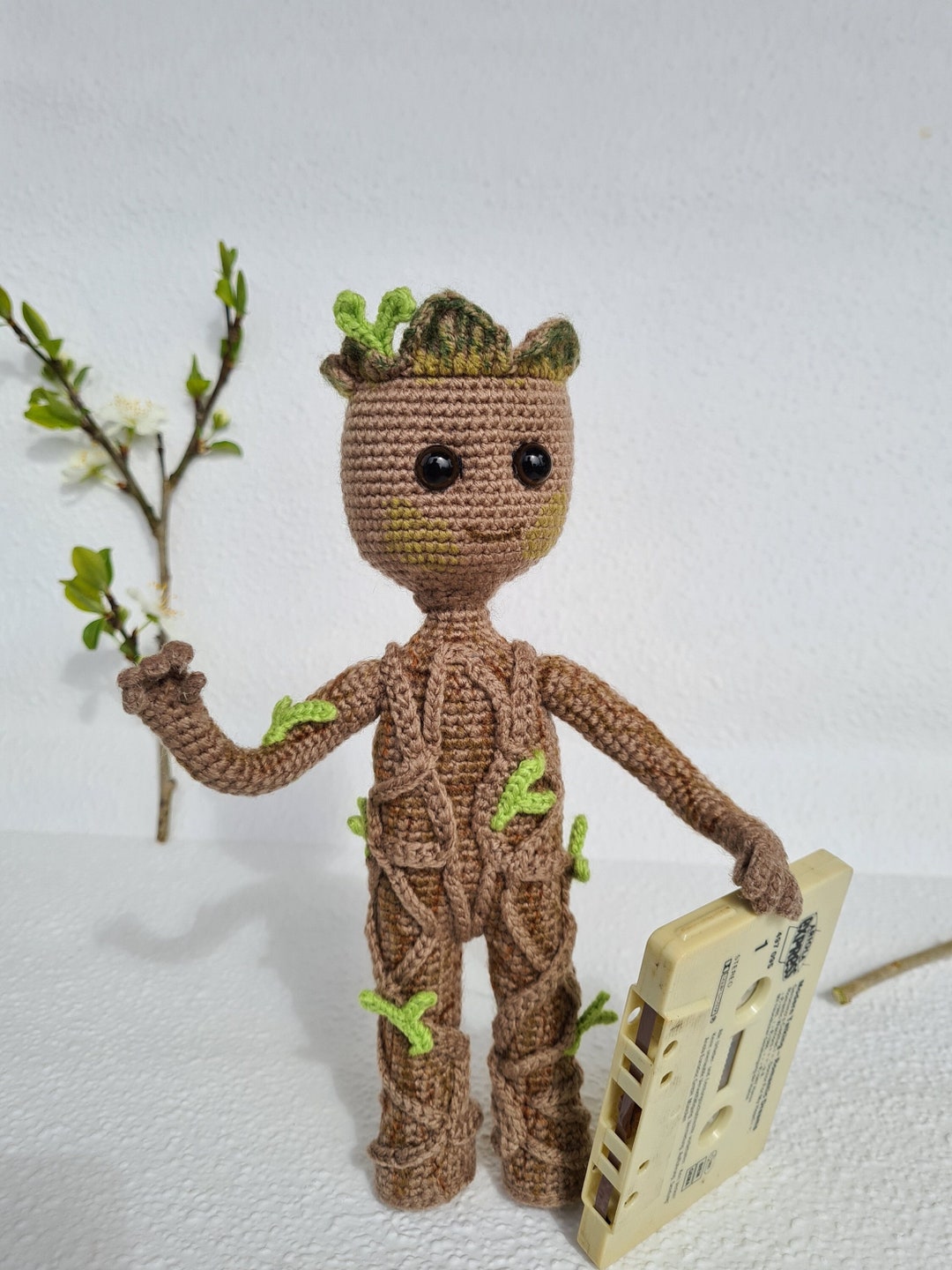 Groot, Grut, Baby Groot, Amigurumi, gehäkelt, geschenk , - Etsy.de