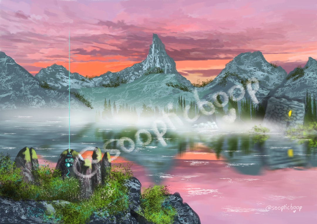 The Lady Stone- Skyrim Art Print - Etsy