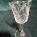 Noritake Sasaki Etched Wheat Pattern Crystal Cordial Glasses - Set of 9 ...