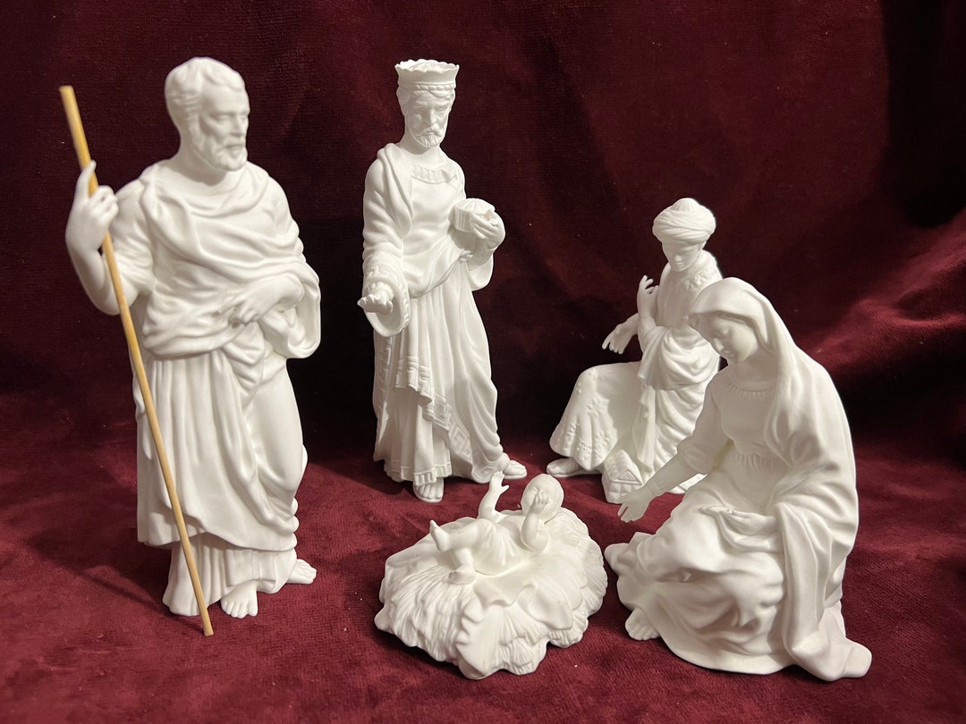 Vintage Lenox “the Nativity” Set in White Bone China - Etsy