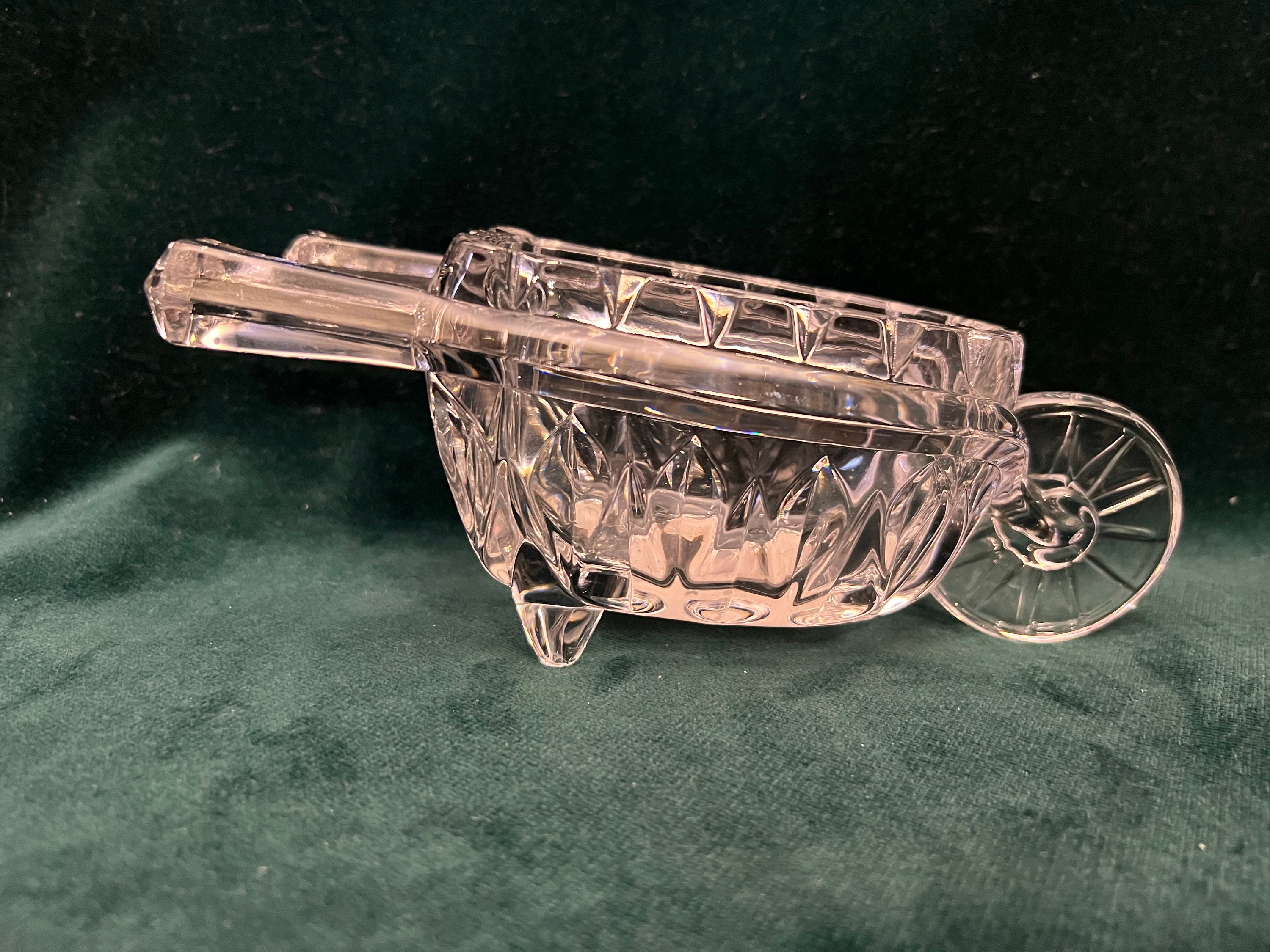 Princess House Crystal Wheelbarrow - Etsy