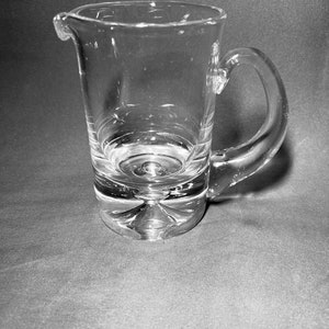 Crystal Suspended Bubble Creamer or Small Pitcher - Etsy