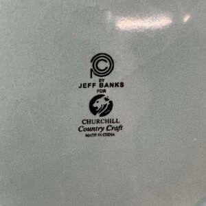 Churchill Country Craft Sage Dinner and Salad Plates - Etsy