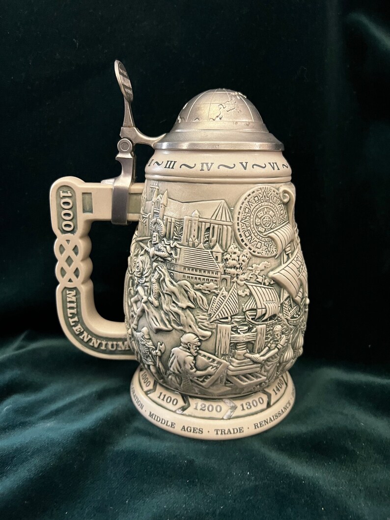 Millennium 1000 Years of History Collector's Stein by Avon - Etsy