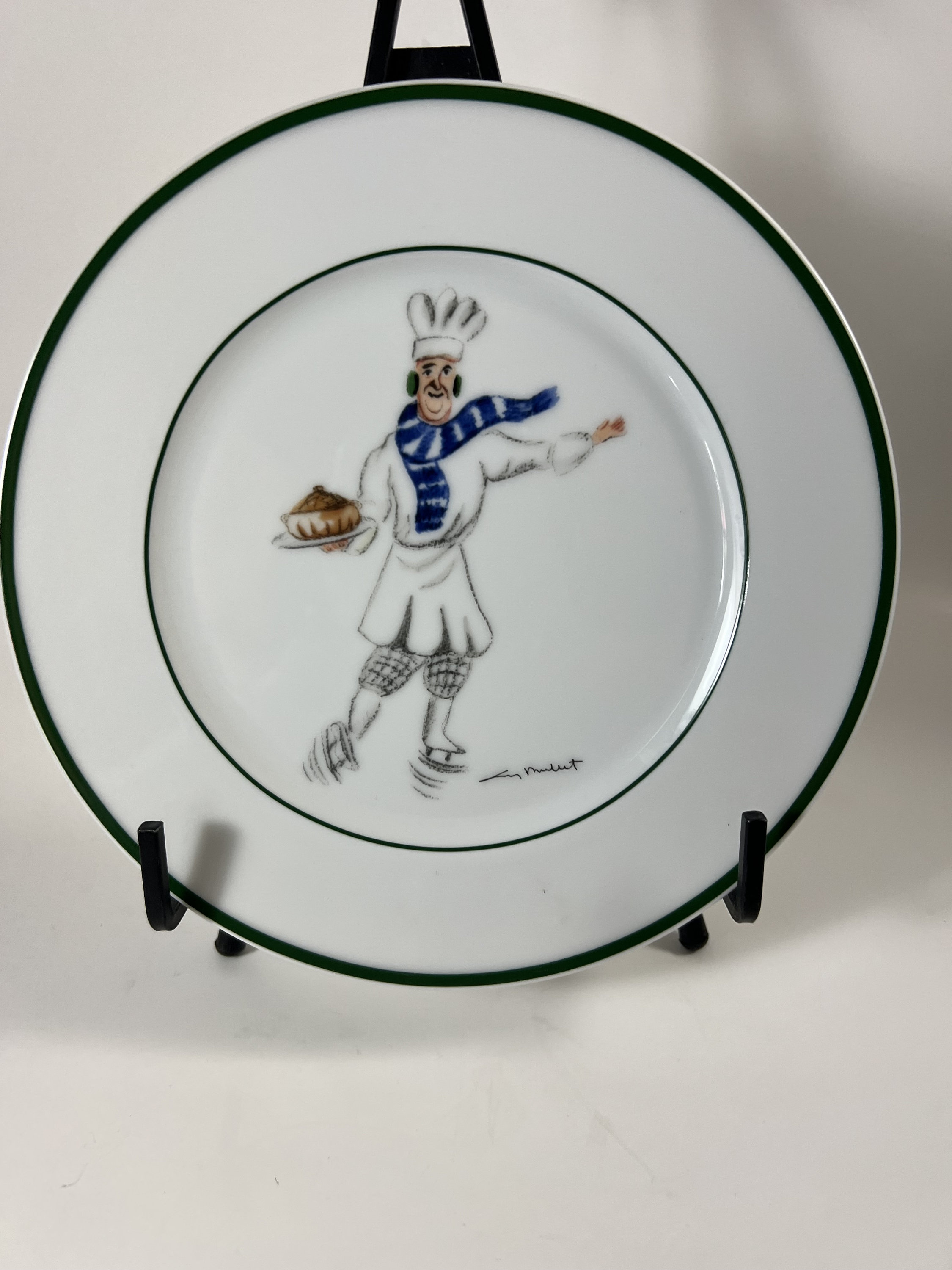 Skating Chef Plates - Etsy