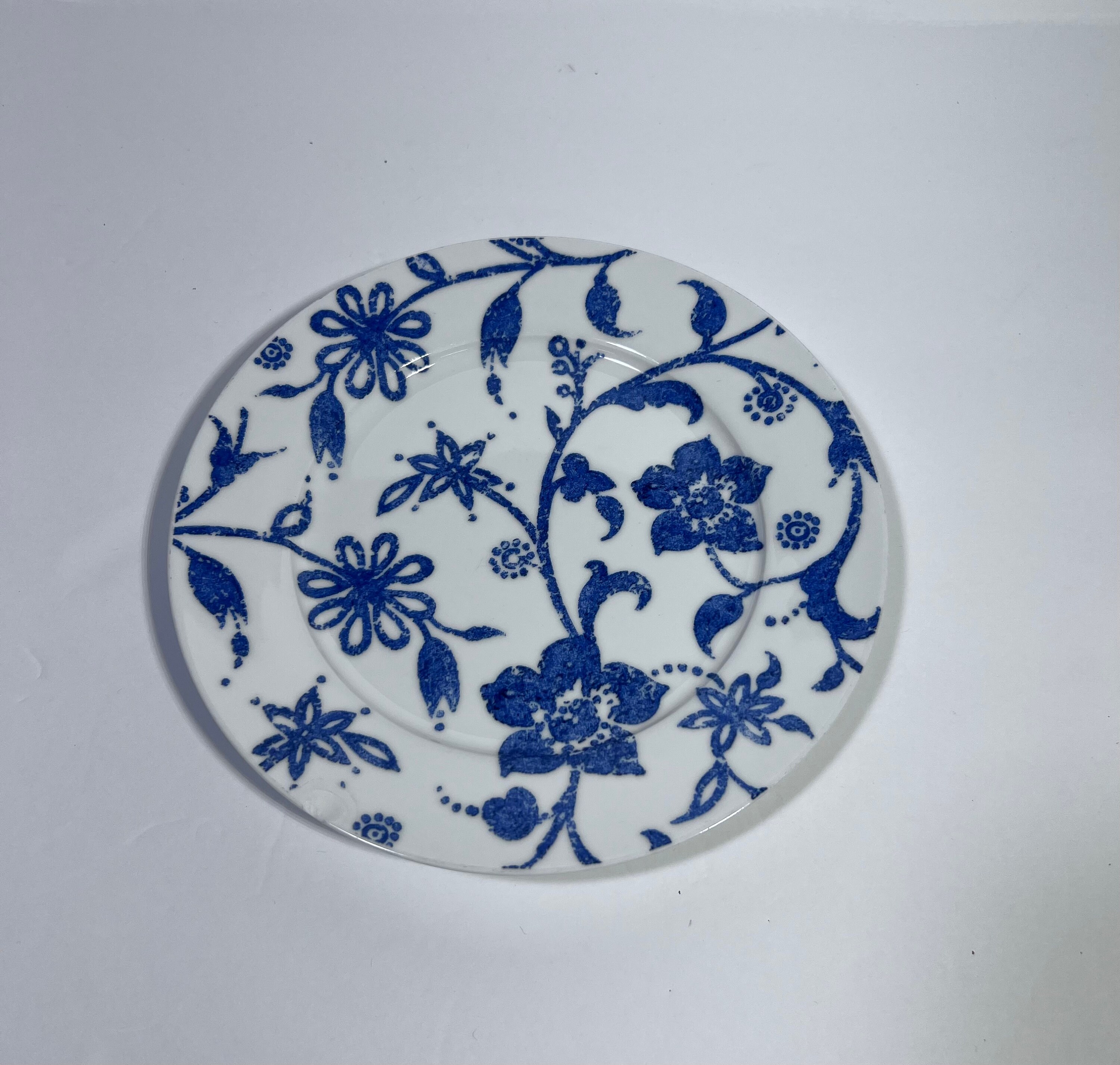 Blue Indigo by Spode Dinner and Salad Plate - Etsy
