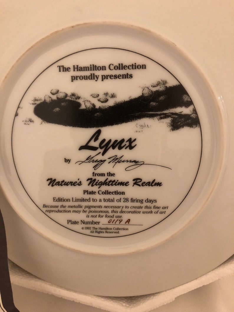 Placa colectora LYNX by Gregg Murray - Etsy México