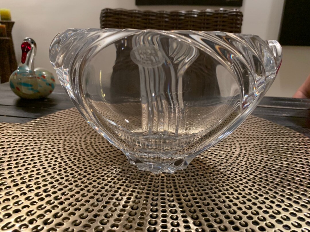 Samobor by Rogaska Crystal Centerpiece Bowl - Etsy