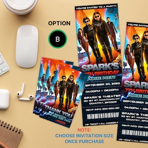 Spy Kids Armageddon Birthday Invitation, Spy Kids Armageddon Movie ...