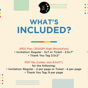 MIGRATION Birthday Invitation, MIGRATION Movie Ticket, MIGRATION ...