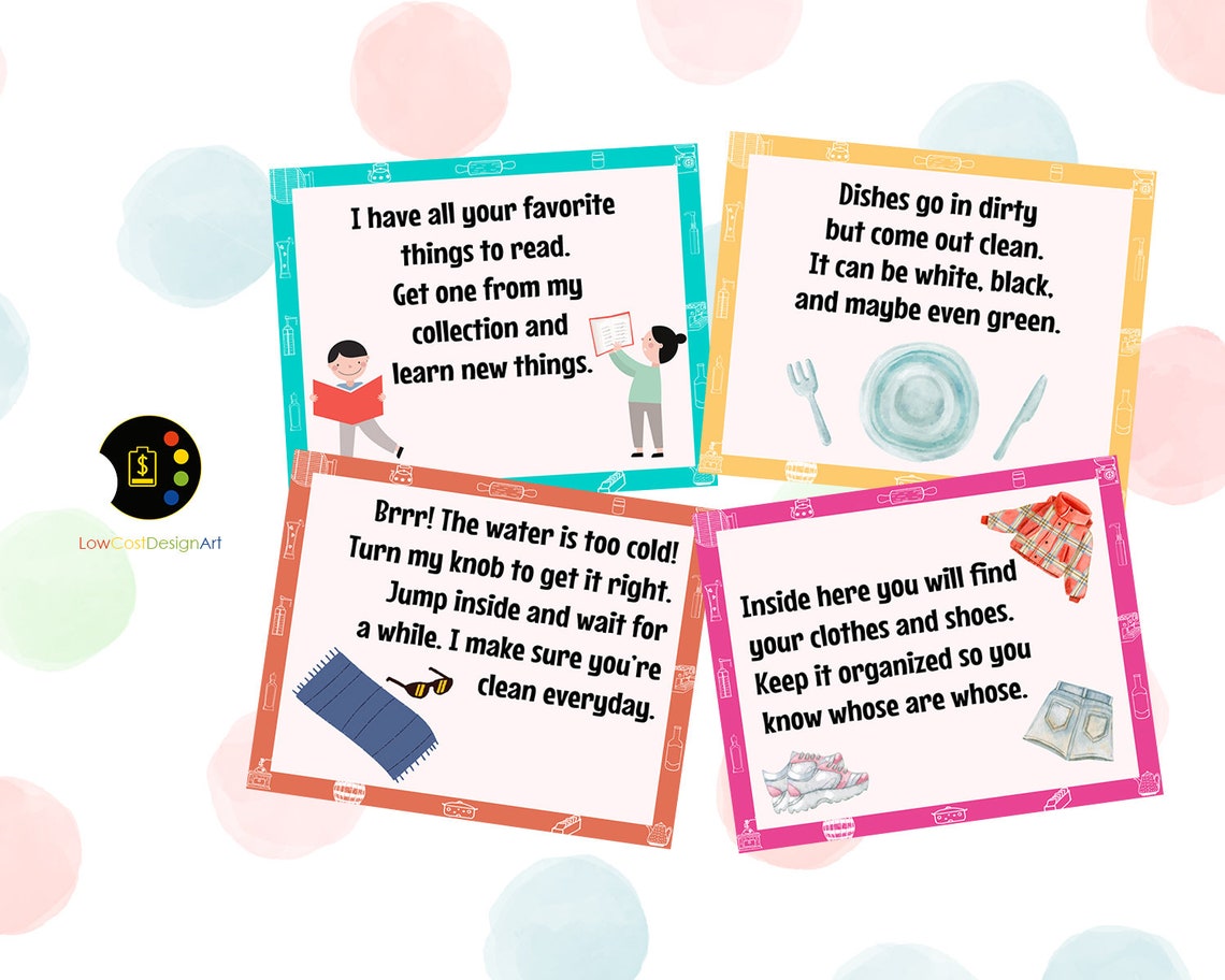 Indoor Treasure Hunt Clues, Indoor Scavenger Hunt Riddle Clues, Indoor ...