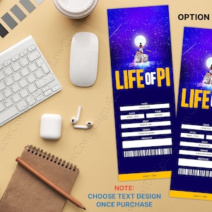 LIFE of PI Broadway Musical Ticket, Life of PI the Musical Broadway ...