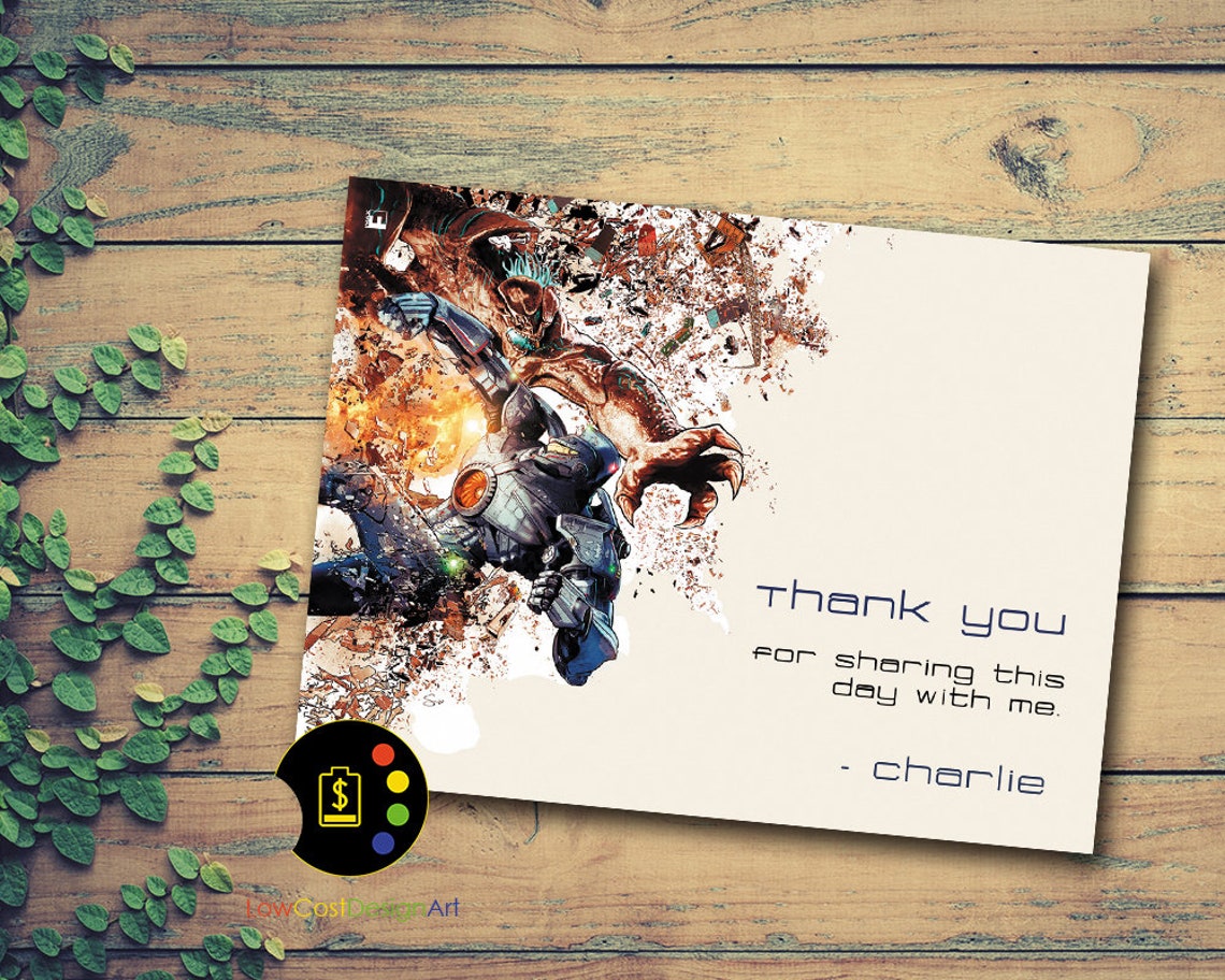 Pacific Rim Birthday Invitation Pacific Rim Invitation | Etsy