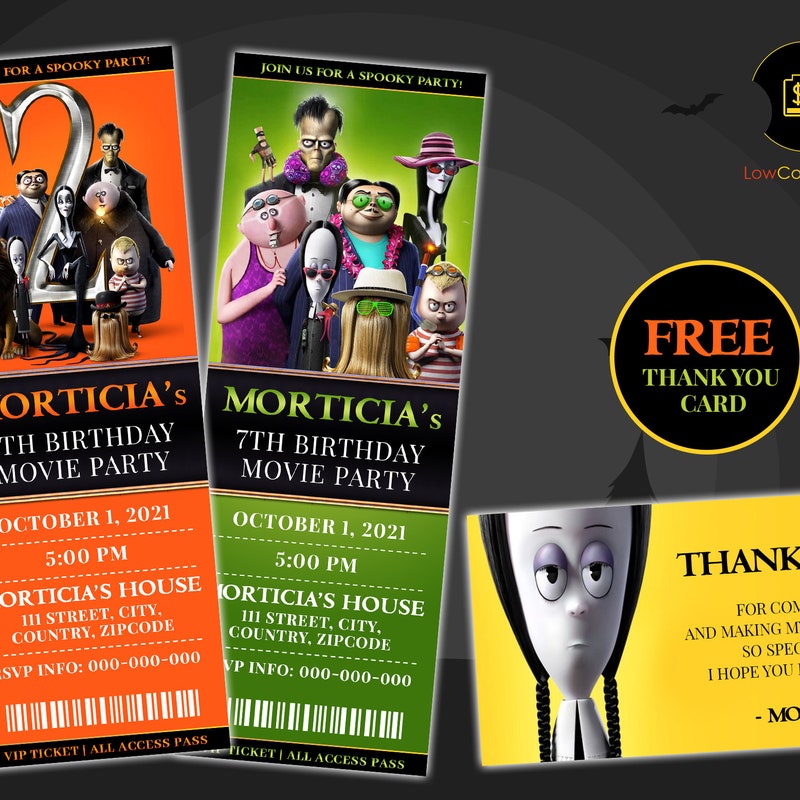 Addams Family Party - Etsy