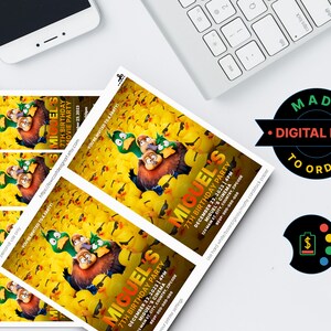 MIGRATION Birthday Invitation, MIGRATION Movie Ticket, MIGRATION ...